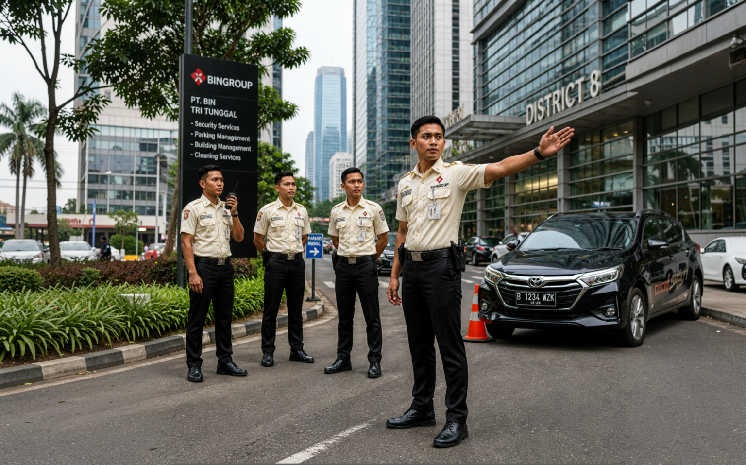 Jasa Security untuk Event dan Kawasan Bisnis - PT Bhatara Internusa Nayaka